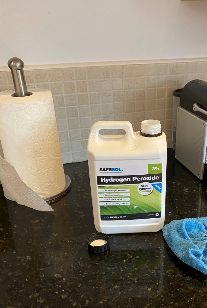 Bacteria City to Hygiene Heaven: Household cleaning with 3% Hydrogen ...